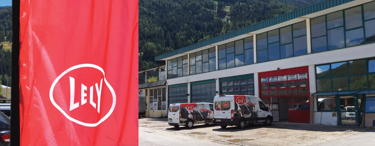 Lely Center Enns eröffnet neuen Standort in Vintl